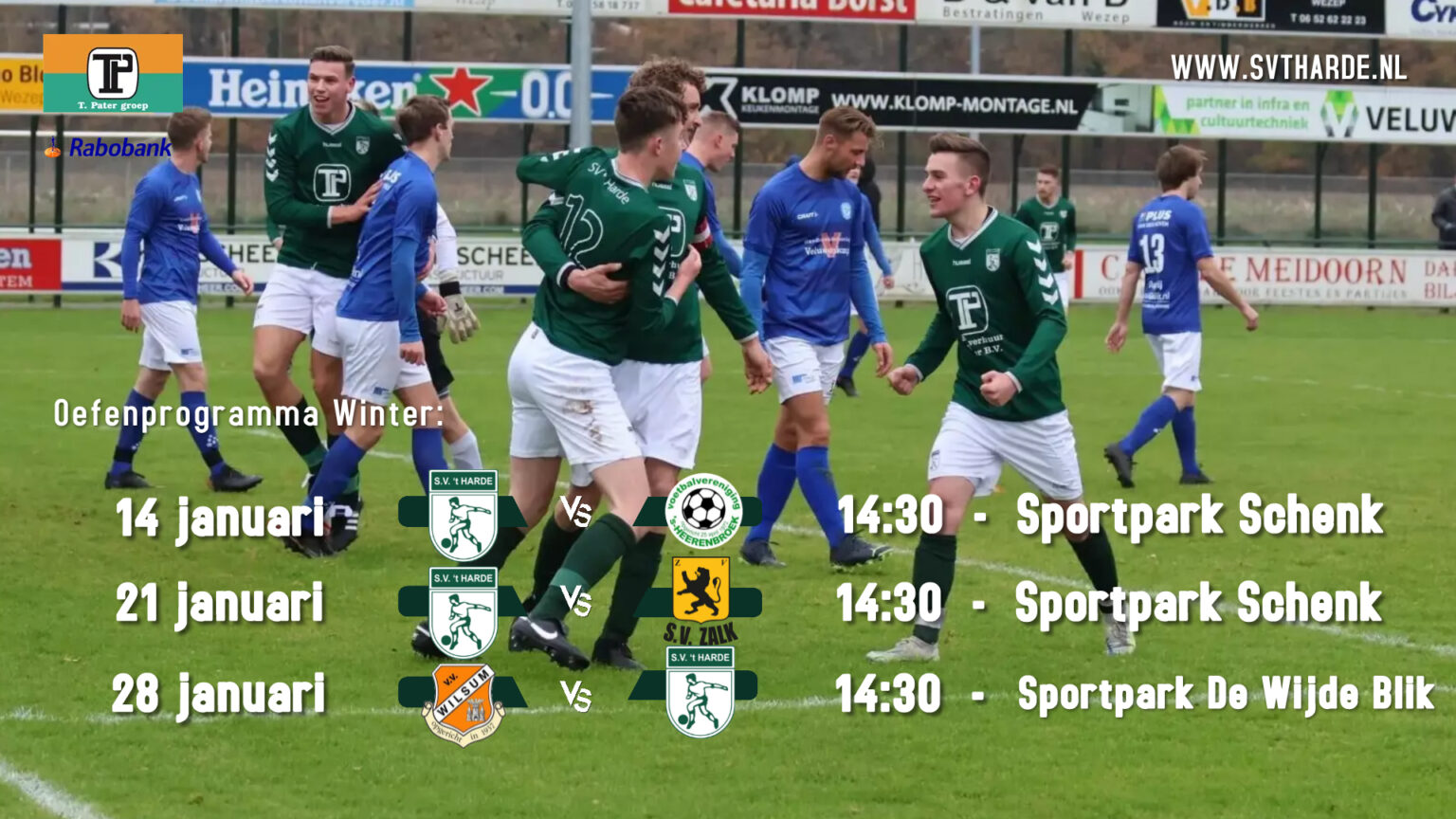 Voorbeschouwing S.V. ’t Harde – ’s Heerenbroek – S.V. ’t Harde