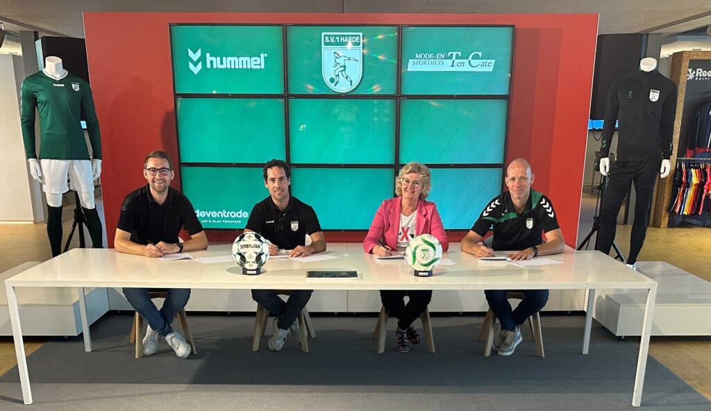 S.V. ’t Harde, Hummel en Mode- en Sporthuis Ten Cate verlengen en gaan ...